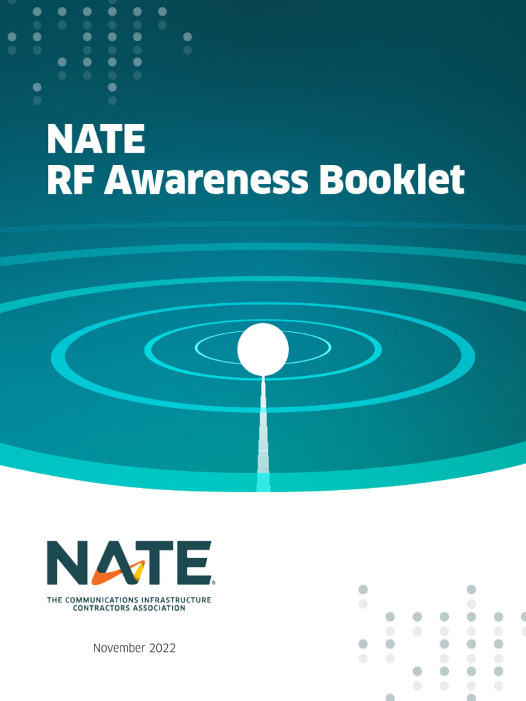 NATE-RF-Awareness-2022-rev-11-16-2022-E-FILE | PDF | Radiation ... NATE-RF-Awareness-2022-rev-11-16-2022-E-FILE | PDF | Radiation ...