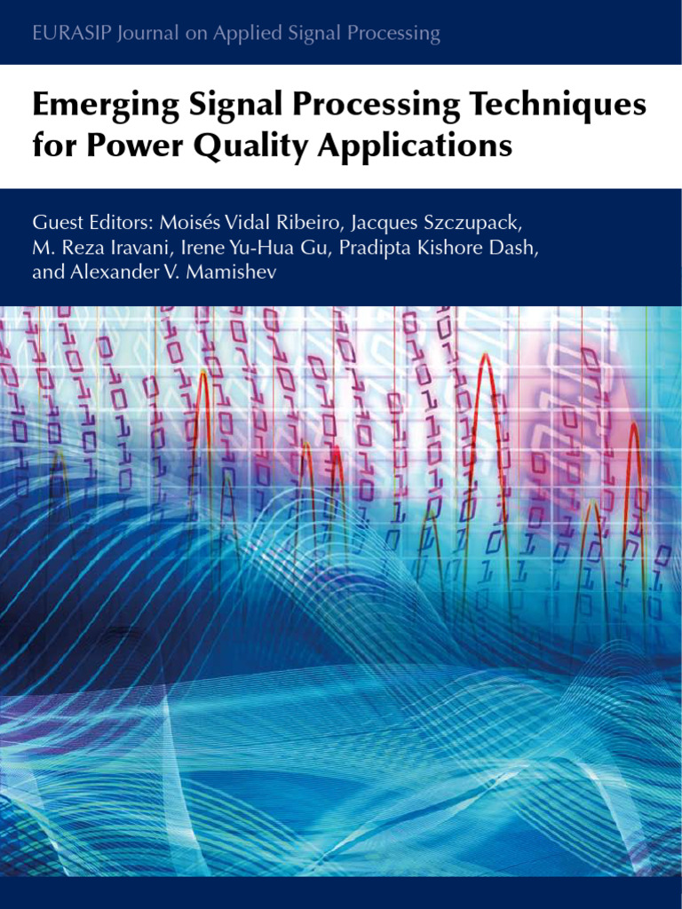 EURASIP-Emerging Signal Processing Techn For PQ Applic | PDF ...
