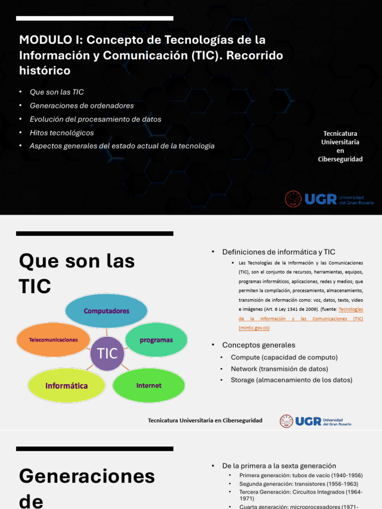 Presentacion Modulo I | PDF | Red de computadoras | Conjunto de protocolos de internet