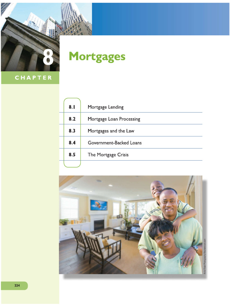 The US Banking System - Mortgages | PDF