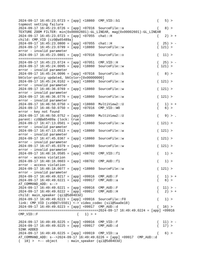 usb_cam_log | PDF | Computing