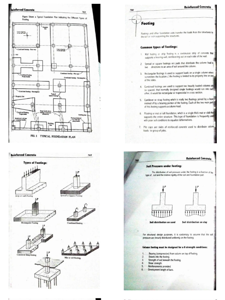 Lecture Notes 1 - Foundation 1 - Footing | PDF