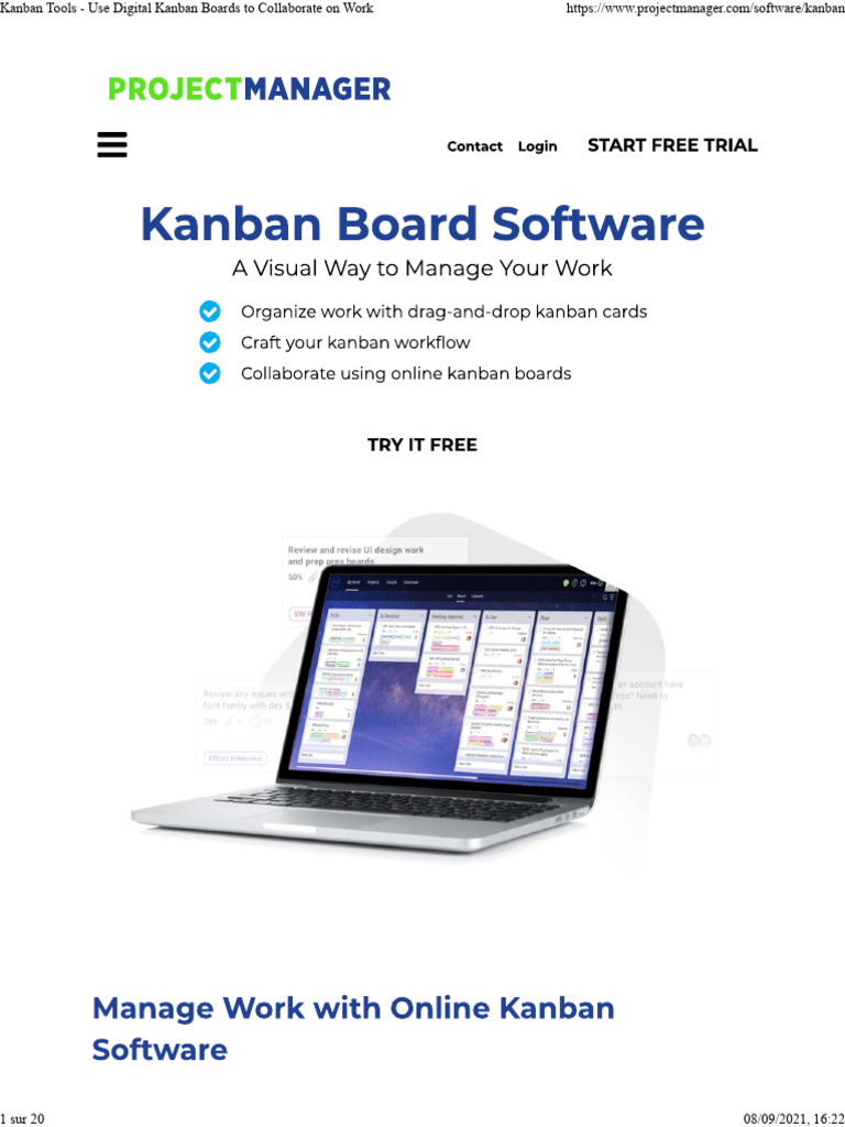 Kanban Tools - Use Digital Kanban Boards To Collaborate On Work | PDF