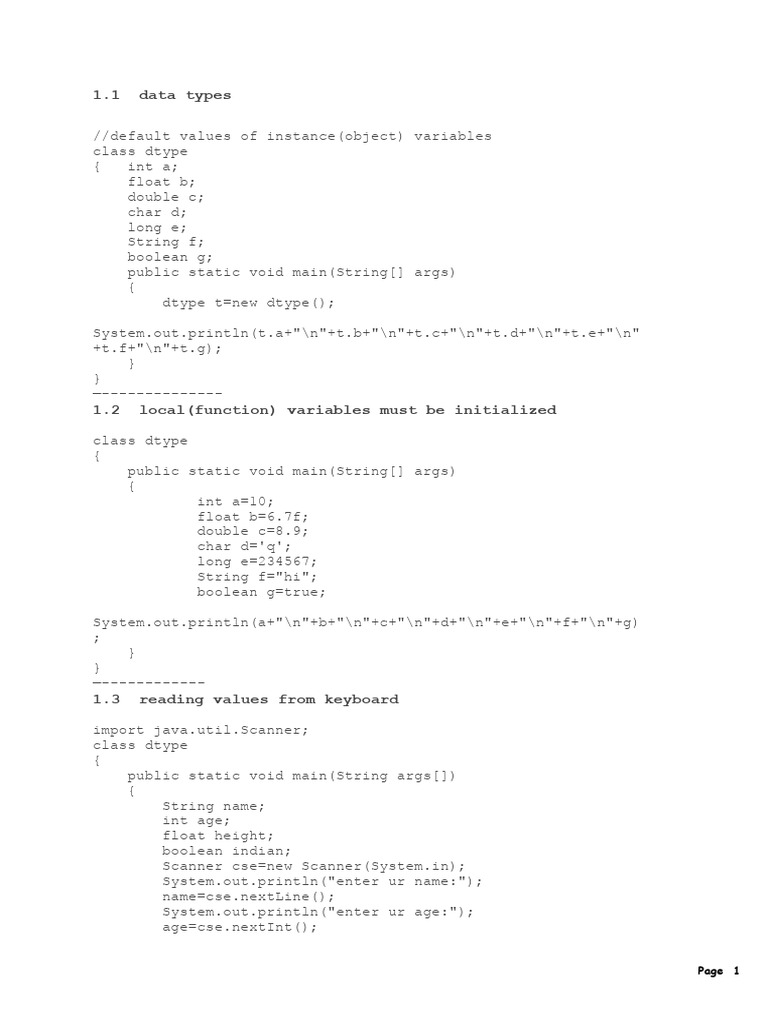 Oops Lab | PDF | Boolean Data Type | Computer Data