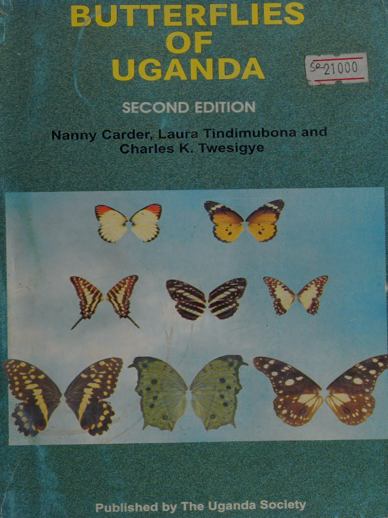 Butterflies of Uganda - A Field Guide To Butterflies and Silk - Carder ...