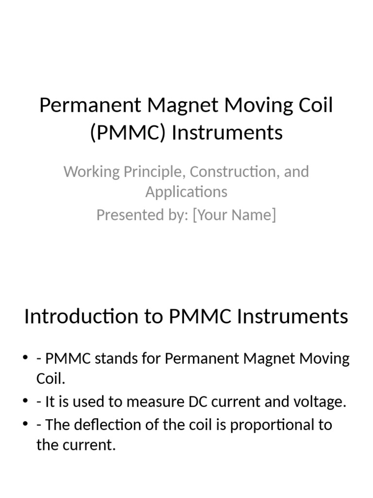 PMMC_Designer_Presentation | PDF