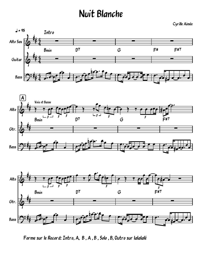 Nuit Blanche | PDF | Popular Music