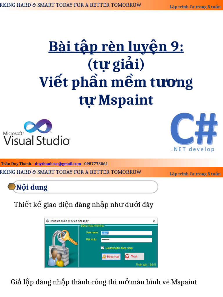 Bai 43 - Bai Tap Ren Luyen 9 - Viet Phan Mem Tuong Tu Mspaint | PDF