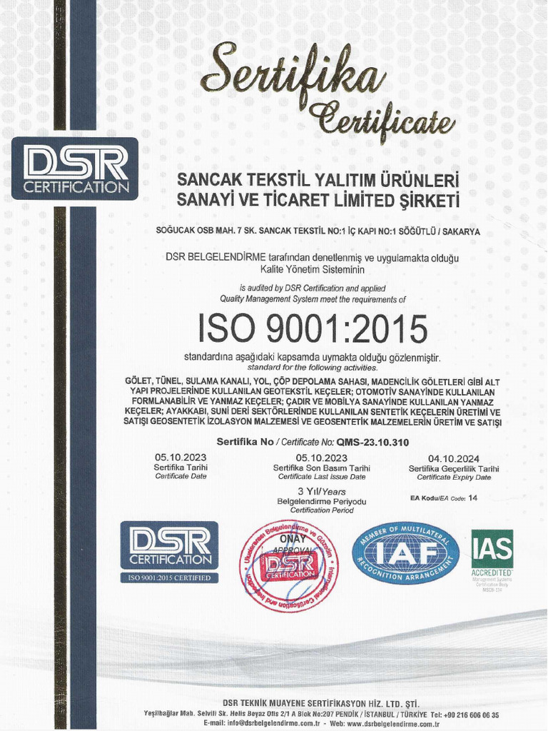Iso 9001 2023 | PDF
