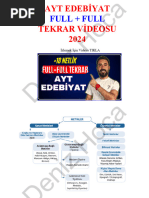 Sozcukte Anlam PDF Ders Notu 2024 Deniz Hoca | PDF