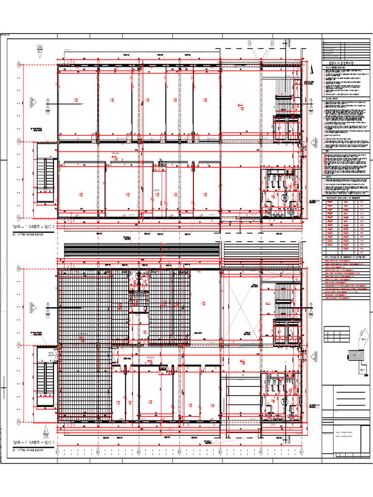 PLANTA PRÉDIO NOVO - 1° e 2° PAVIMENTO | PDF