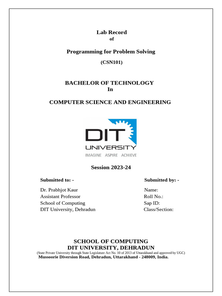 C Programming Lab Guide | PDF | Control Flow | Pointer (Computer Programming)