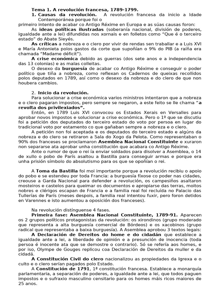 REV. FRANCESA. TEMA. 2024-2025 - Edixgal Completo | PDF