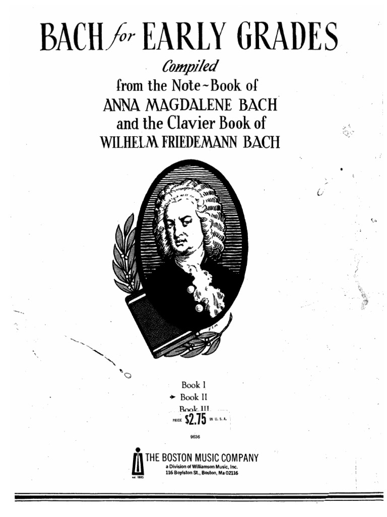Bach For Early Grades Book 2 | PDF