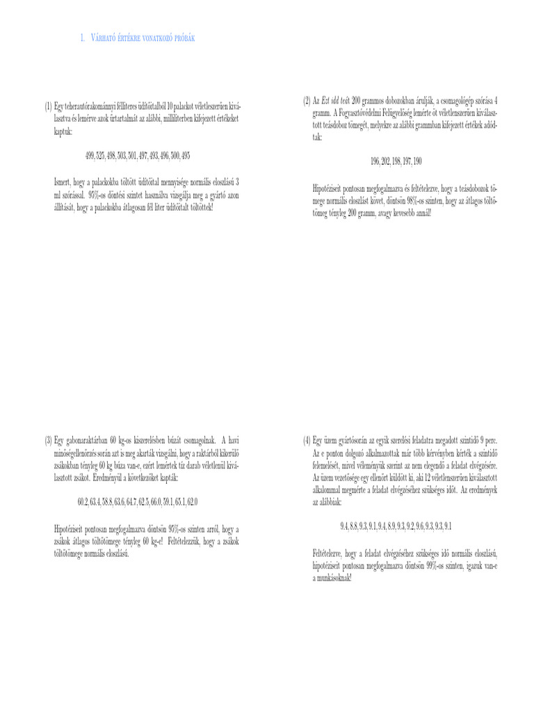 Stat2 Kiv Nyomtatnivalo | PDF