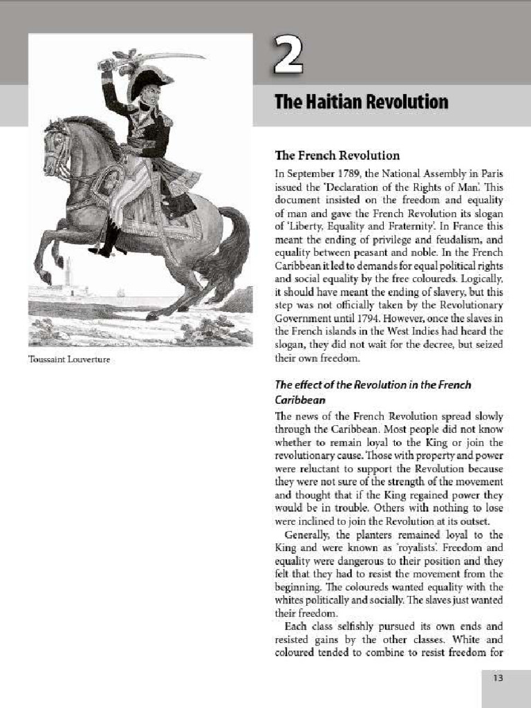 E-E CH 2 Haitian Revolution | PDF