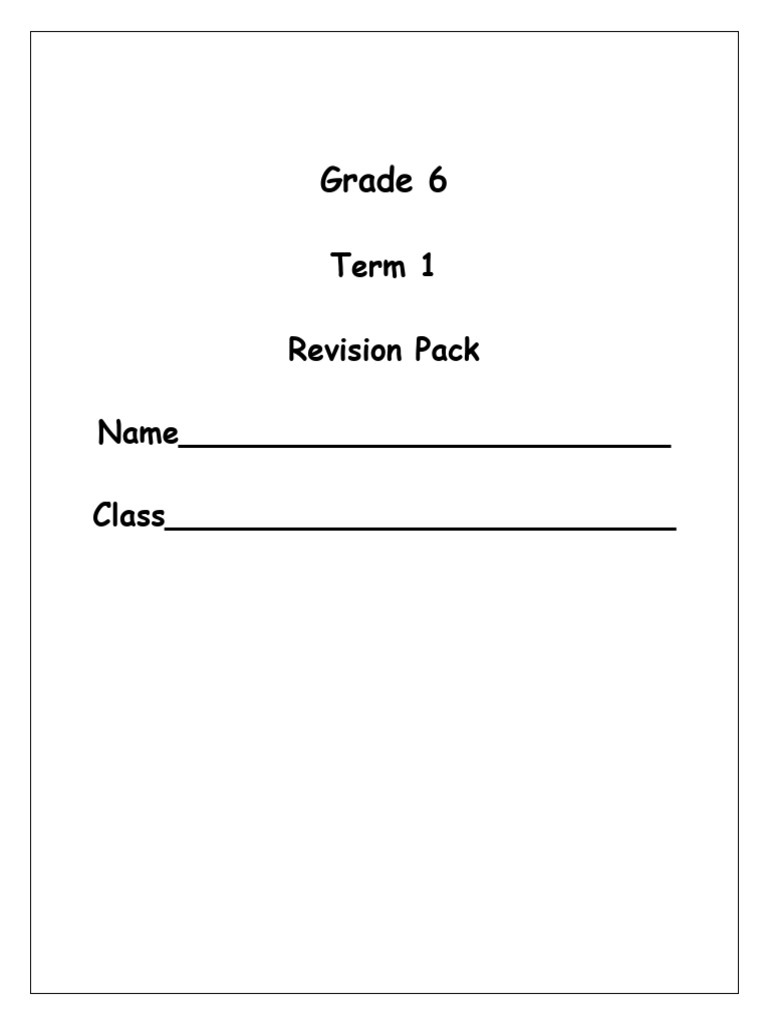 Revision Pack-Merged | PDF | Sentence (Linguistics)