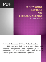PNP Code of Professional Conduct | PDF | Loyalty | Integrity