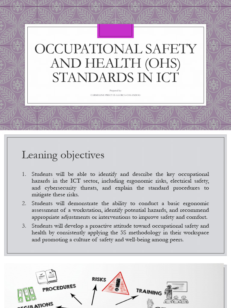 Occupational Safety and Health (OHS) Standards | PDF | Occupational ...