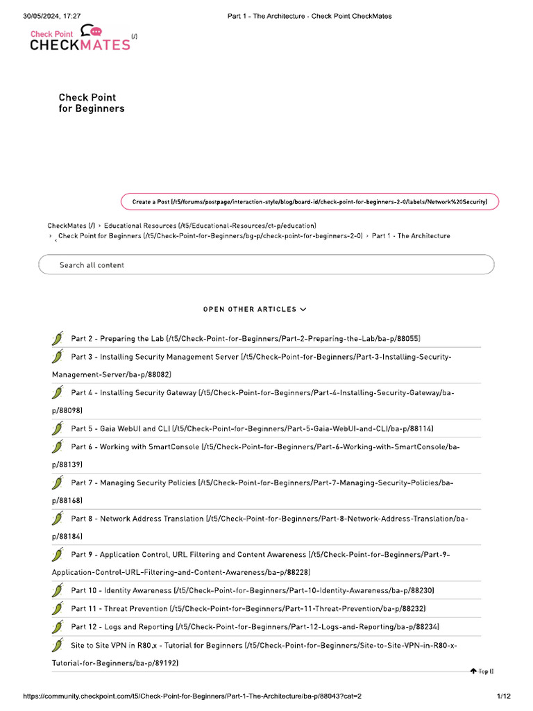 Three Tier CheckPoint | PDF