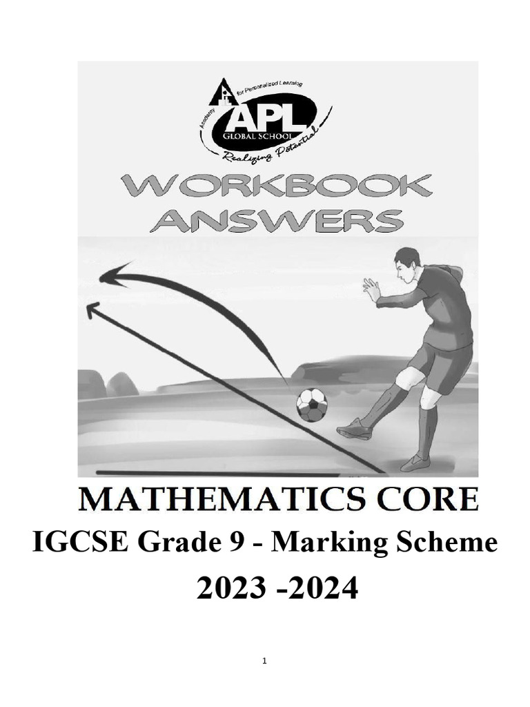 WB MS Gr9 MathCore 2023 24 Answers - Docx 1 12 | PDF