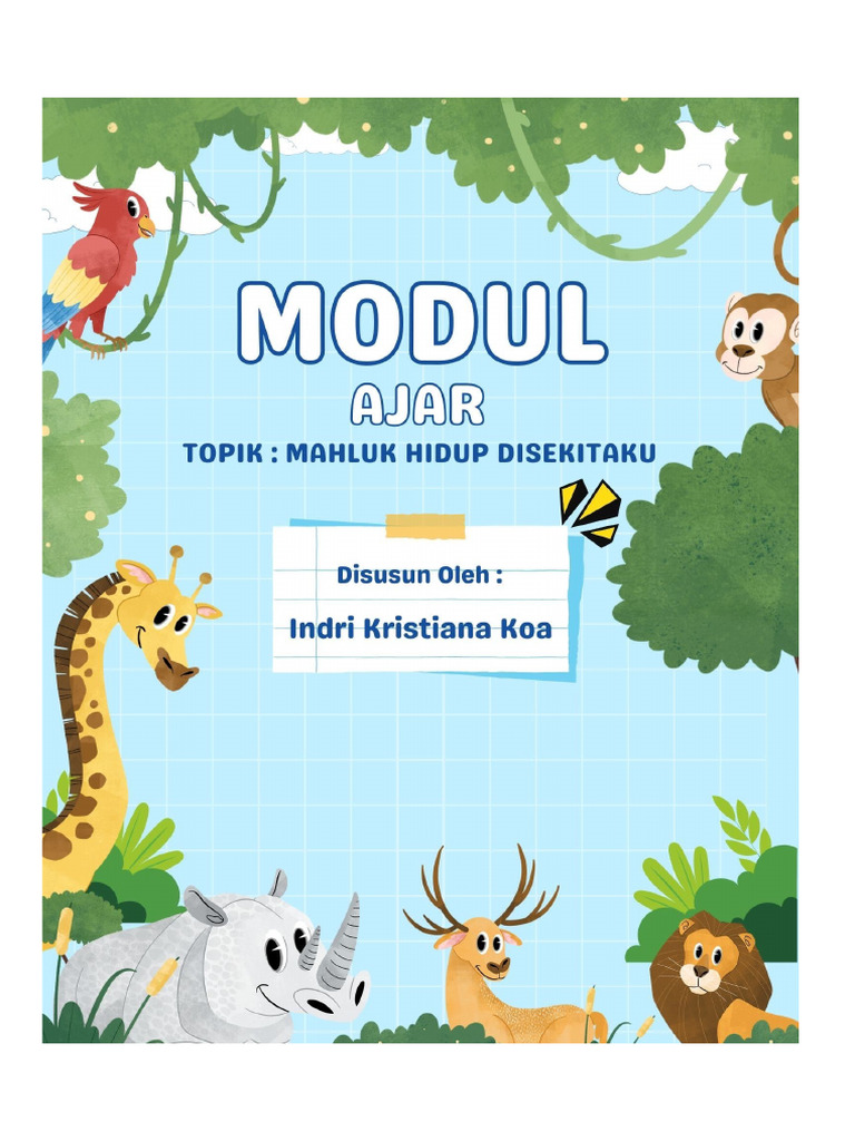 Draft Modul Ajar 1_Indri | PDF
