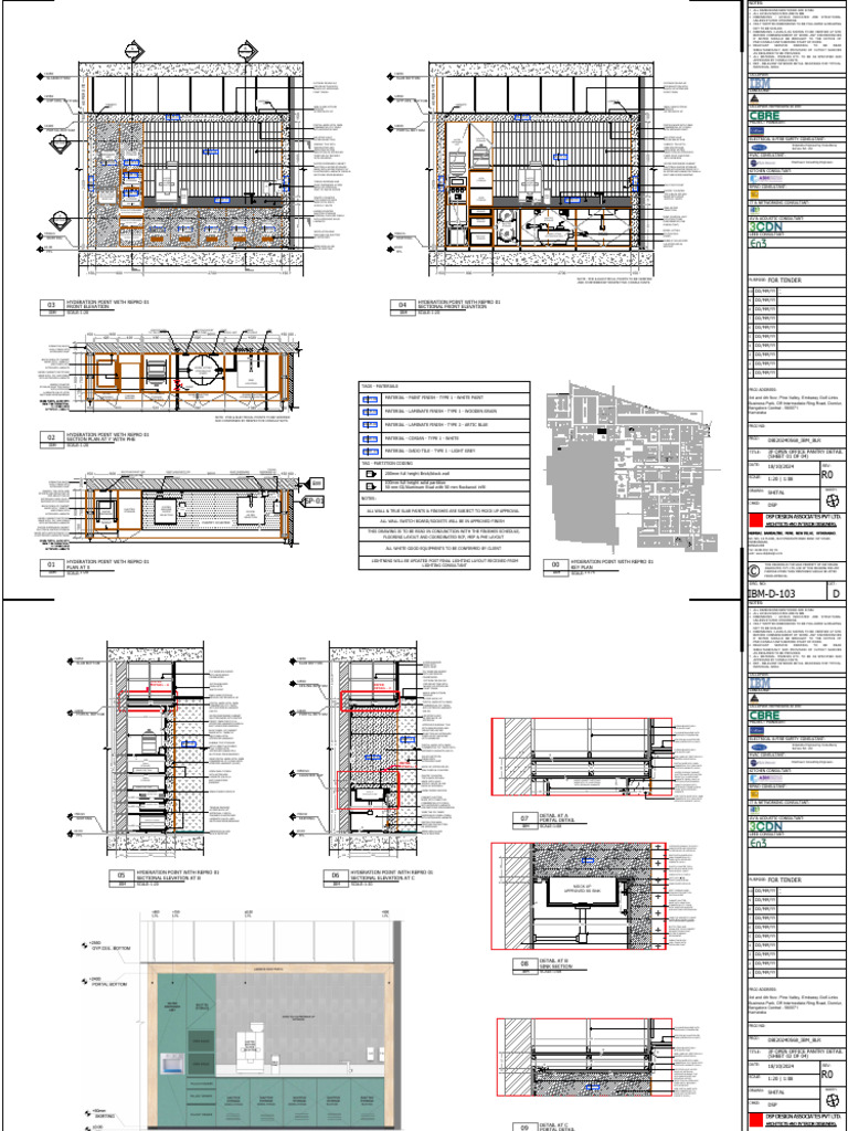18.10.24 - Ibm-D-103 - 3rd Floor - Open Office Pantry Detail | PDF
