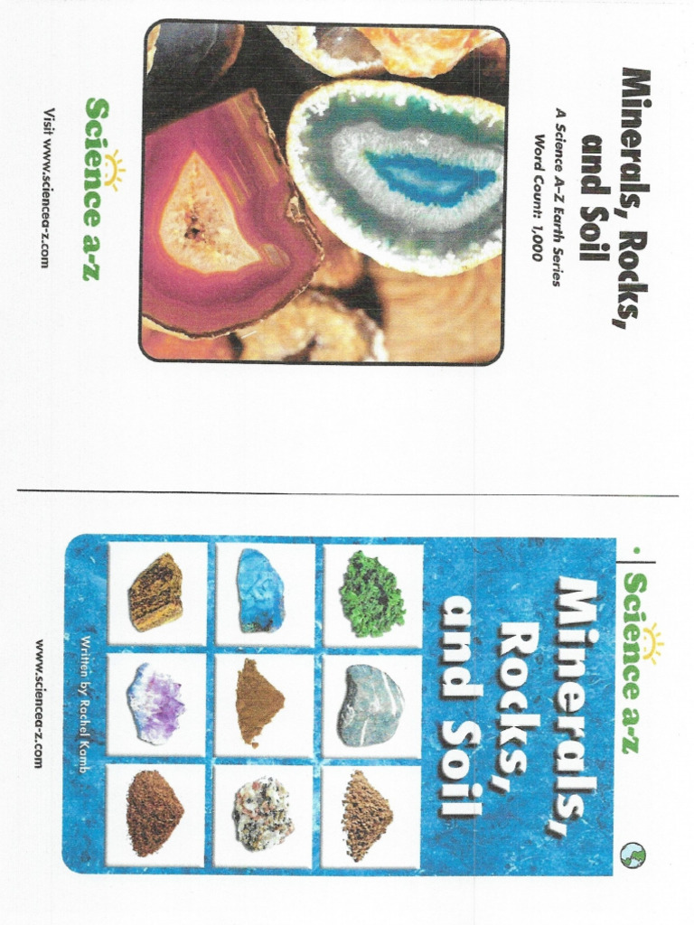 Minerals, Rocks Booklet and Quiz | PDF
