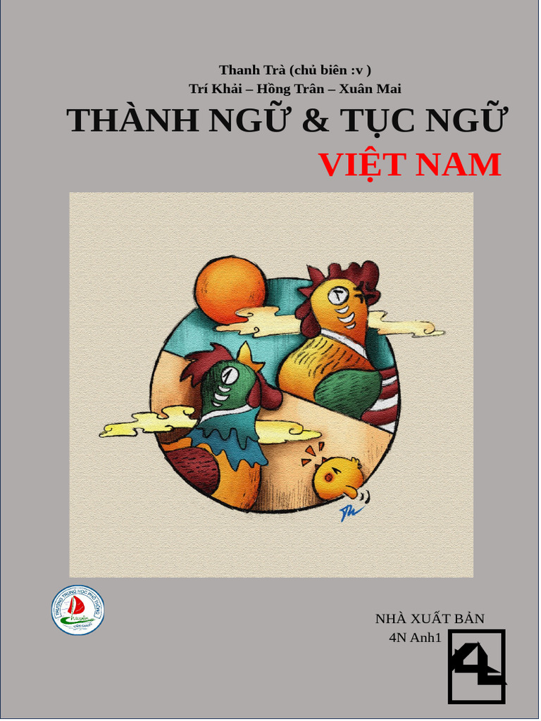 Tin Học Đề Tài CA Dao Tục Ngữ THPT Chuyên Tiền Giang 10 Anh 1 | PDF