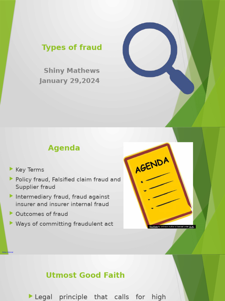 C39 - Study 2 Types of Fraud | PDF | Insurance | Fraud