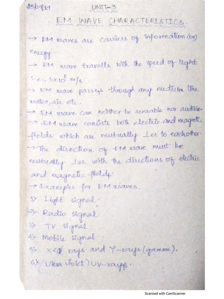 EMF 4th Unit Jntuh r18 | PDF