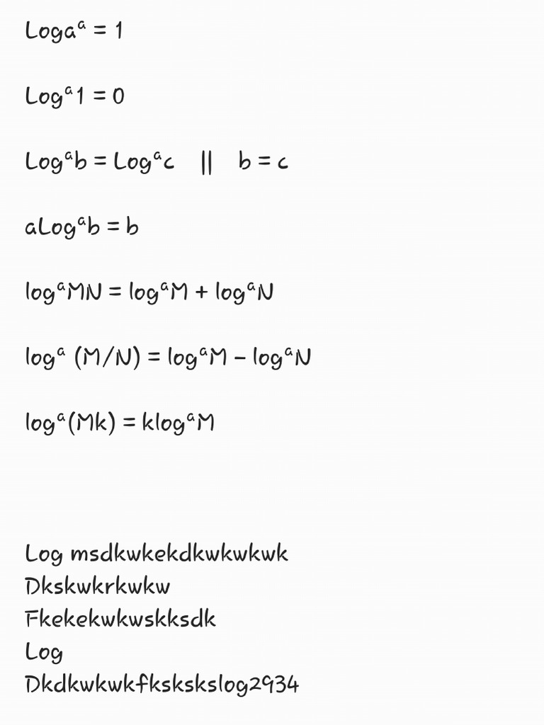 Logaritmo - 241022 - 111822 | PDF