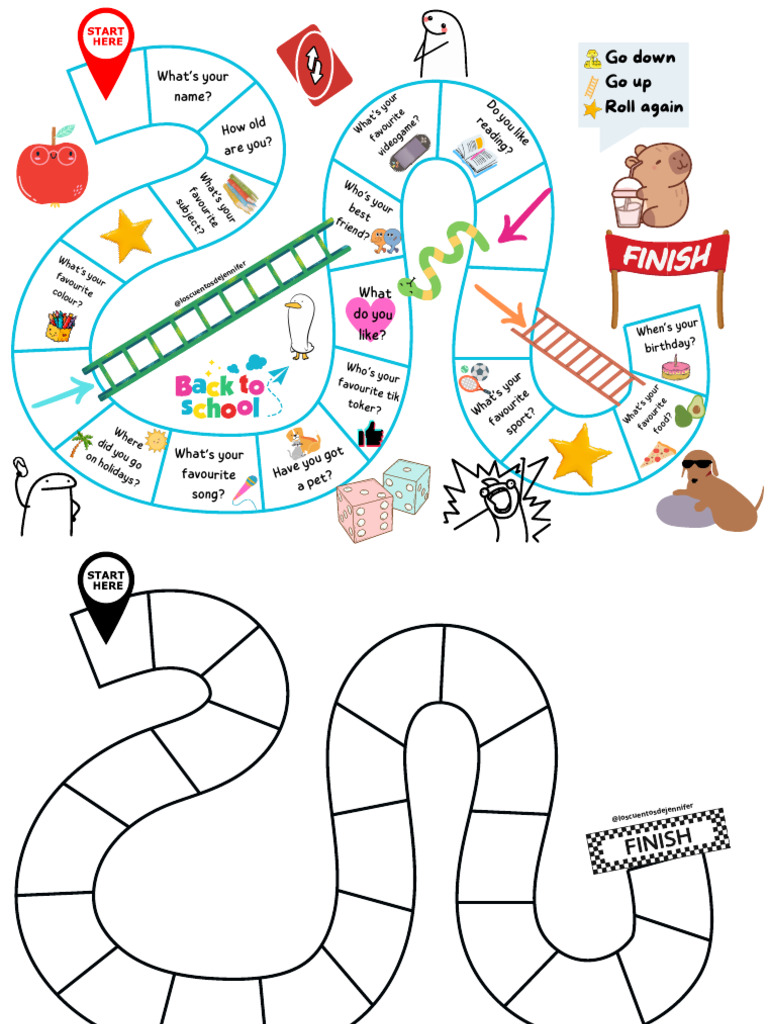 Back To School Dialogue Boardgame | PDF