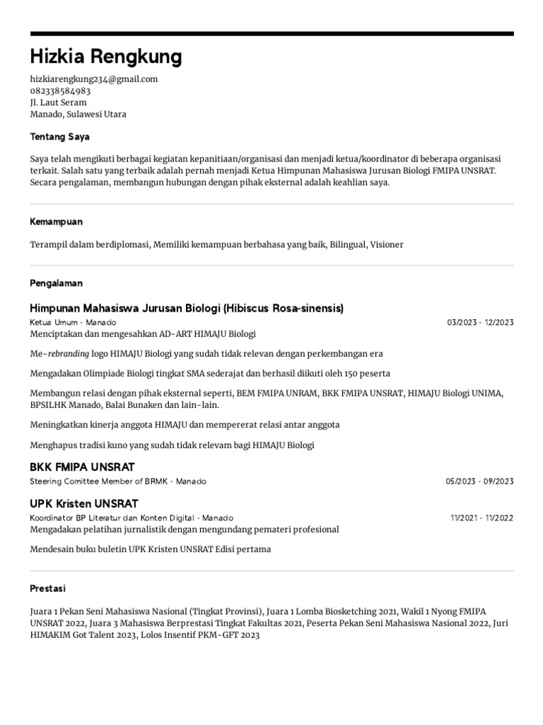My Resume | PDF