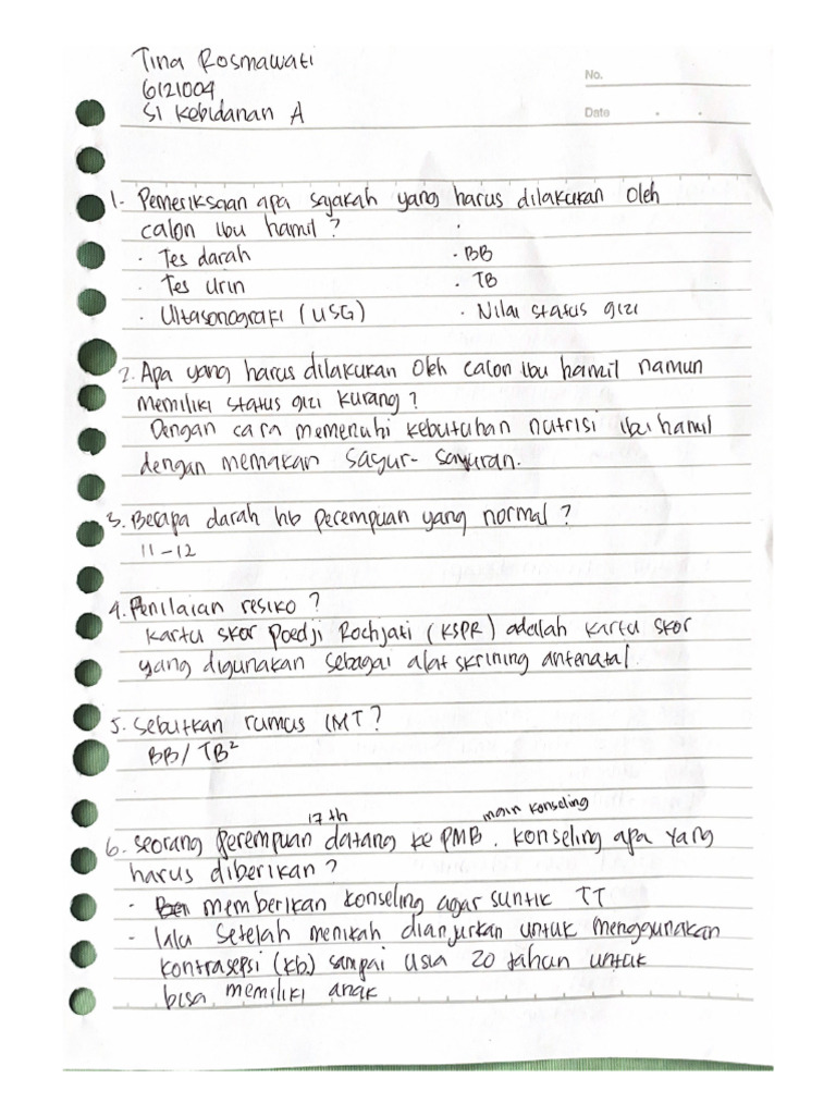 Tina Rosmawati - Prakonsepsi 2 | PDF