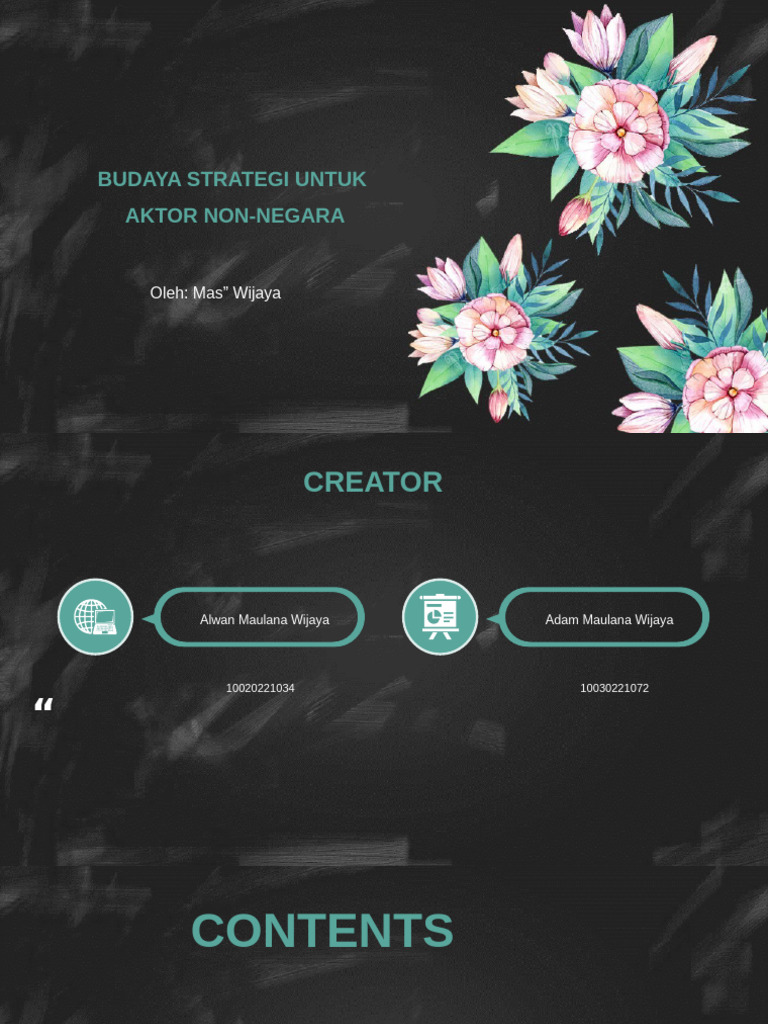 PPT Studi Strategi | PDF