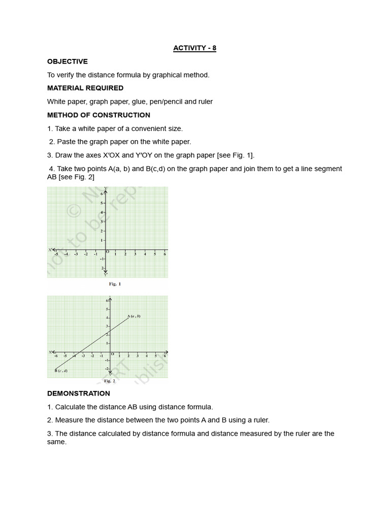 Maths Activity 8 | PDF