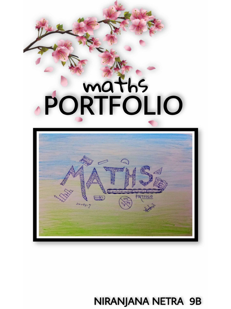 Maths Portfolio - Tem1 | PDF