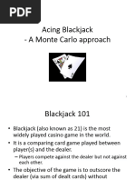 BJA Blank Chart (Blackjack Apprenticeship) | PDF