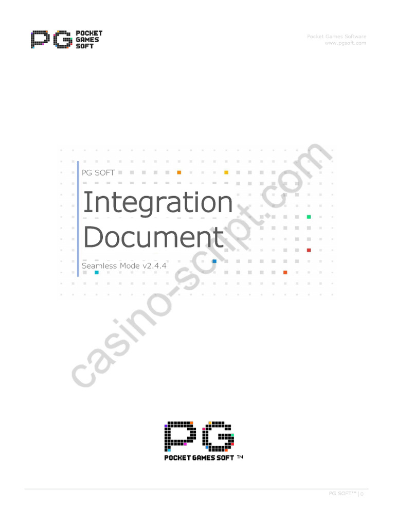 PGSoft_Integration_Document_Seamless_Mode_v2.4.5 | PDF | World Wide Web | Internet & Web