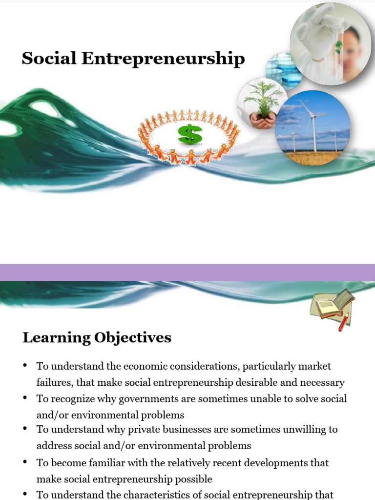 Understanding Social Entrepreneurship | PDF | Social Enterprise | Investing
