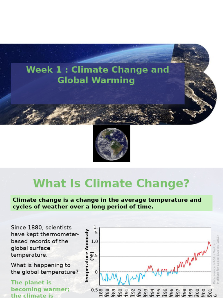 Unit 1 Climate Change | PDF | Greenhouse Gas | Greenhouse Effect