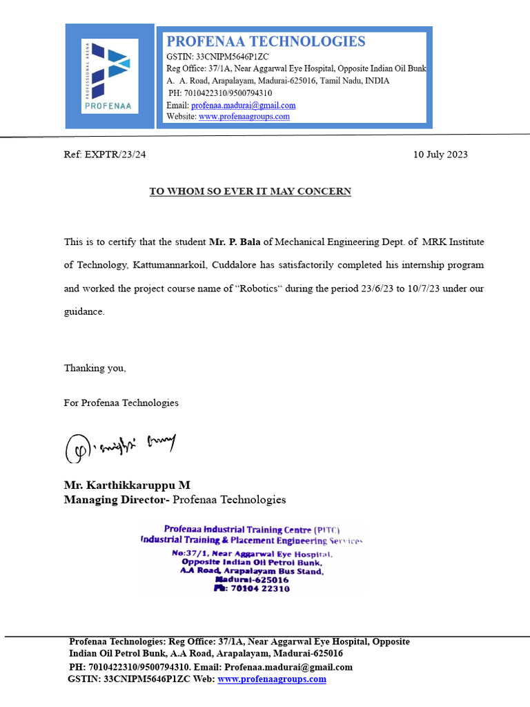 3.Bala Certificate.docx | PDF