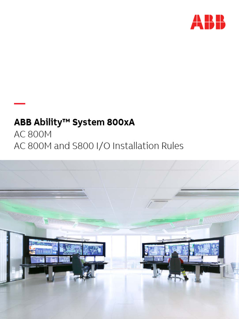 AC 800M and S800 I/O Installation Guide | PDF | Computer Security ...