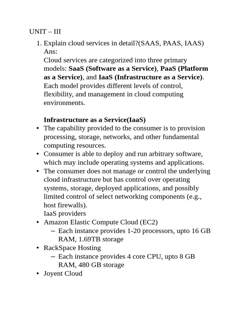Ccmid1 Unit3 | PDF | Cloud Computing | Virtualization