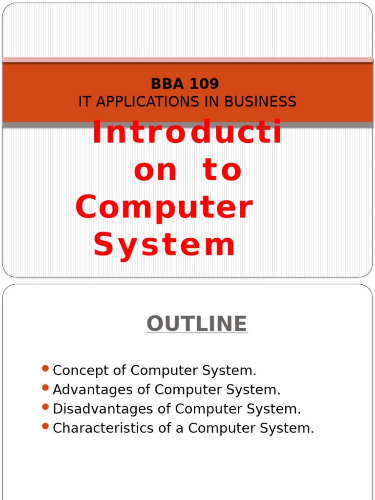 Understanding Computer Systems in Business | PDF | Computer Hardware ...