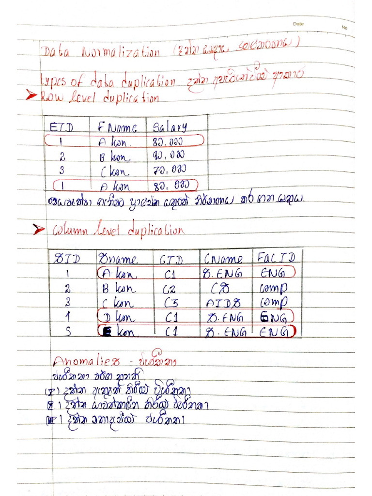 DB Normalization | PDF