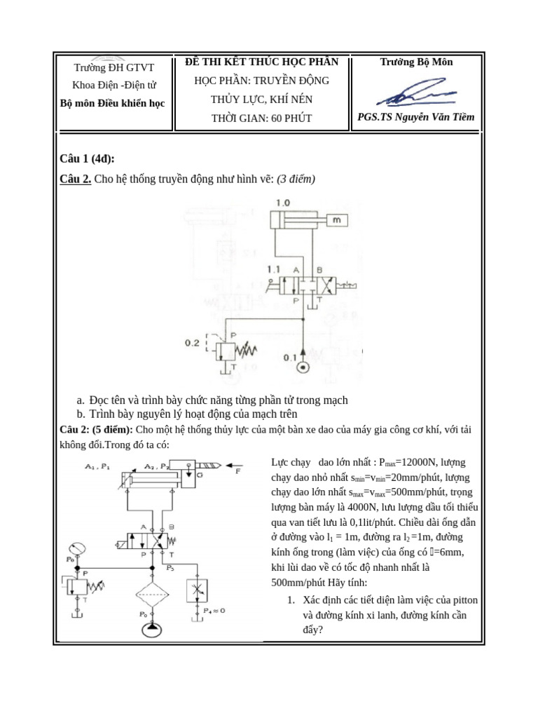 MauDeThiTuLuan TH y L C | PDF