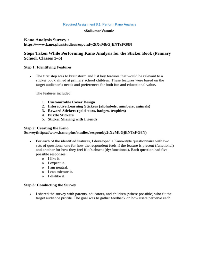 ISBPM Assignment 8.1 Saikumar Vatturi | PDF | Psychology | Psychological Concepts