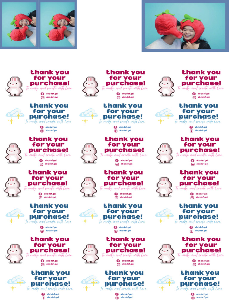 Thank You for Your Purchase! | PDF